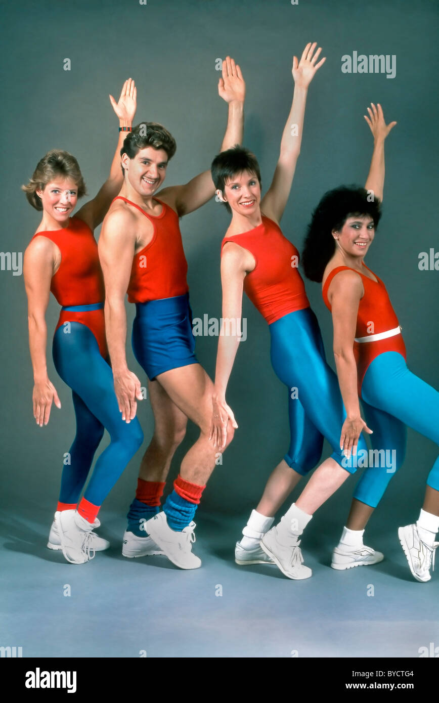 Aerobics 1980s Stockfotos & Aerobics 1980s Bilder - Alamy