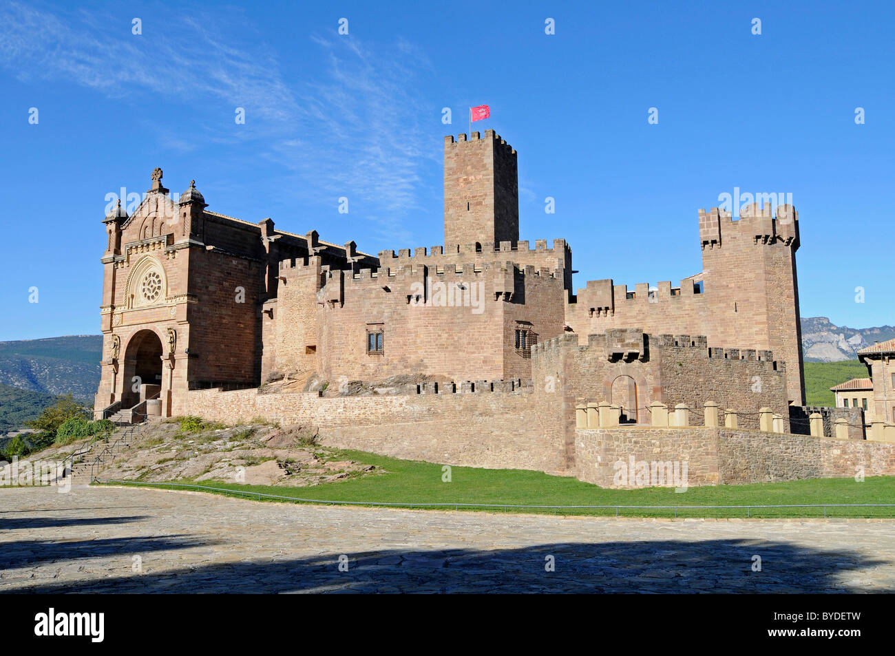 Castillo de Javier, Burg, Museum, Javier, Pamplona, Navarra, Spanien ...