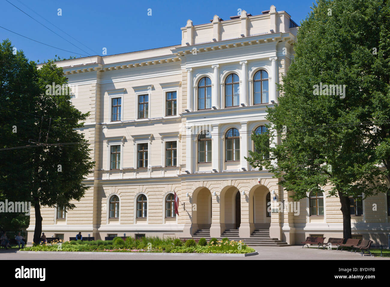 Rigas 2 Vidusskola, Riga Mittelschule Nr. 2, ehemalige Wissenschaft ...