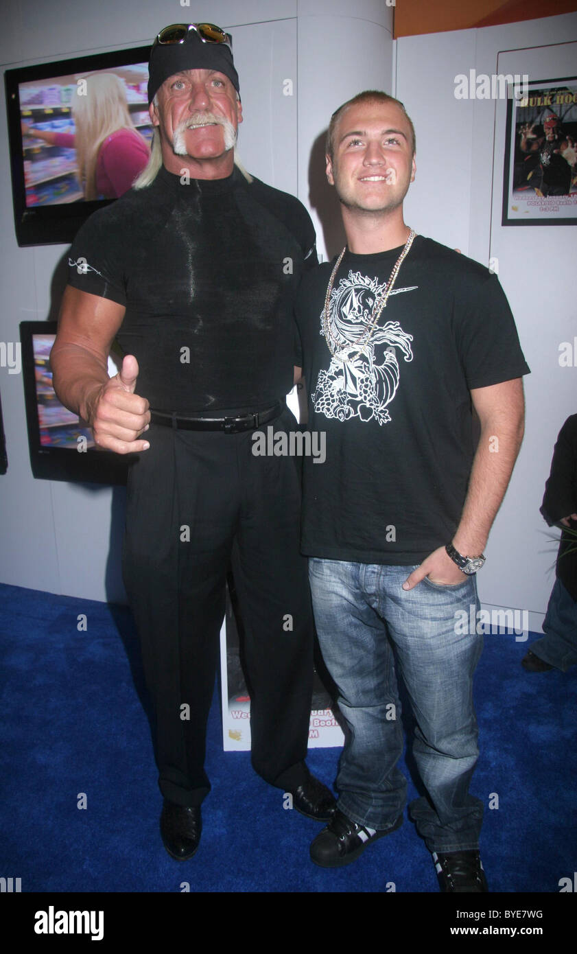 Hulk Hogan und sein Sohn Nick Hogan Consumer Electronics Show 2007 ...