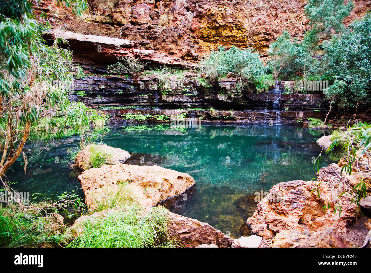 Circular Pool, Karijini National Park, Western Australia ...