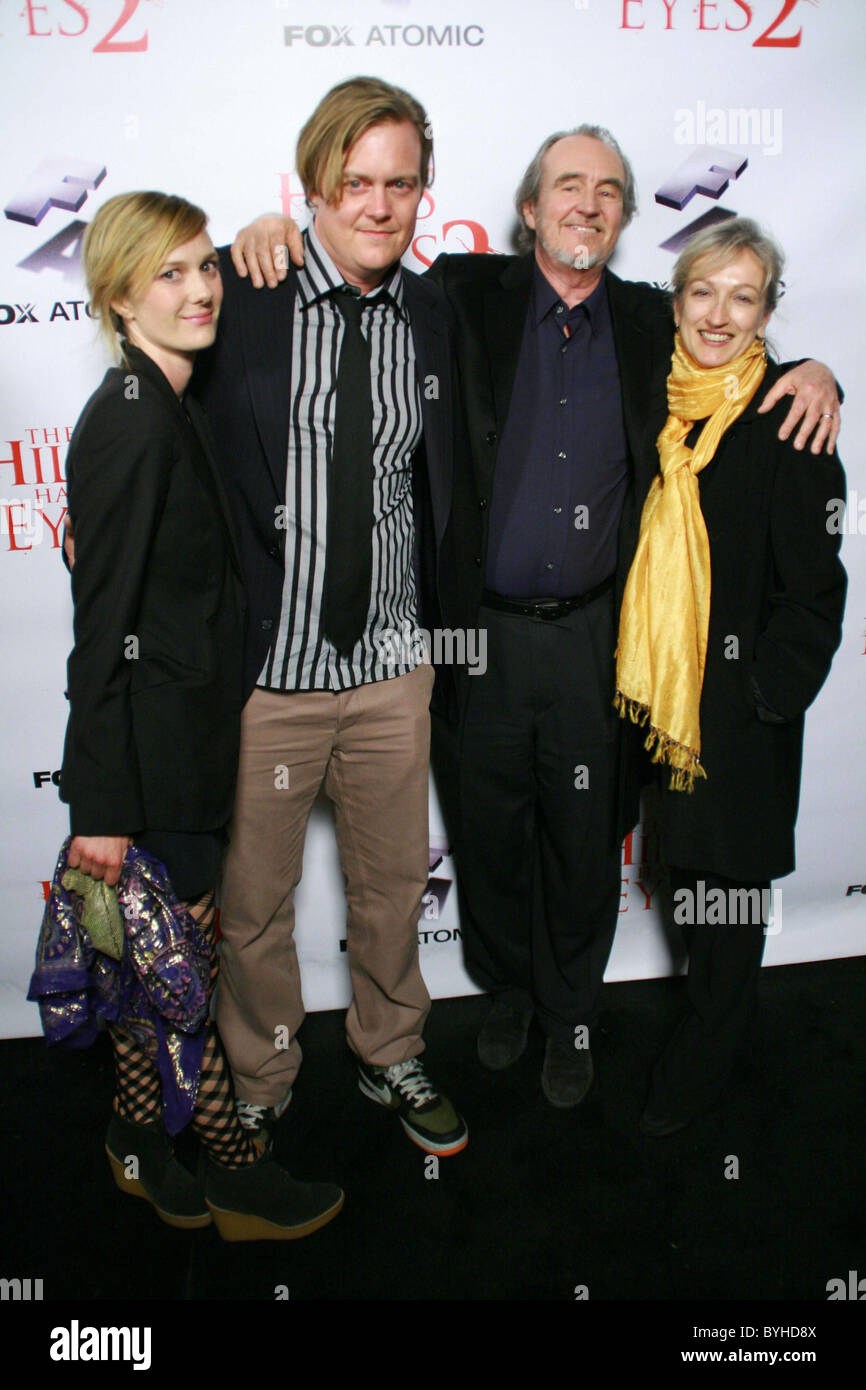 Jonathan und Frau Craven, Wes Craven und Frau Craven "The Hills Have ...