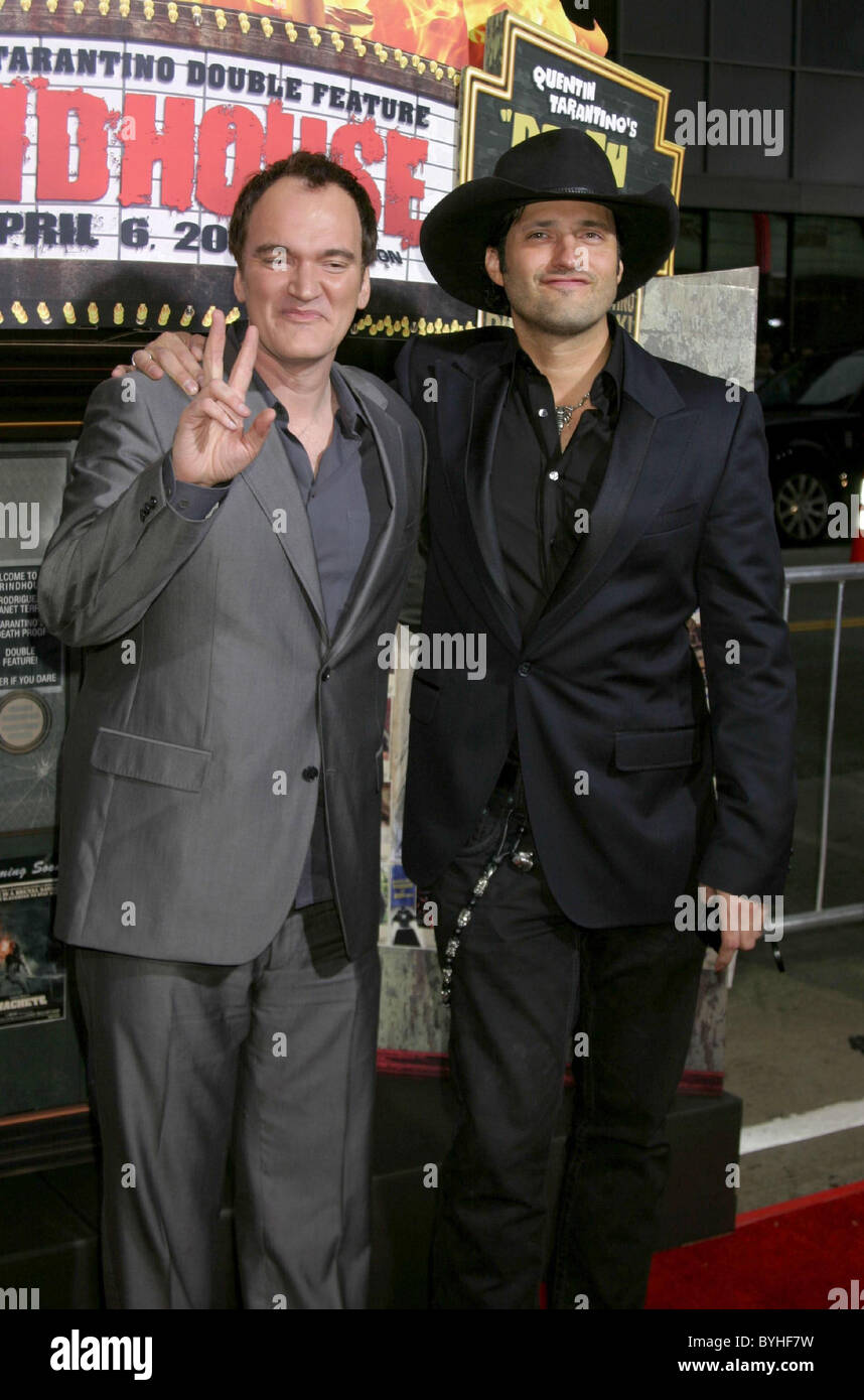 Quentin Tarantino und Robert Rodriguez Los Angeles-premiere von ...