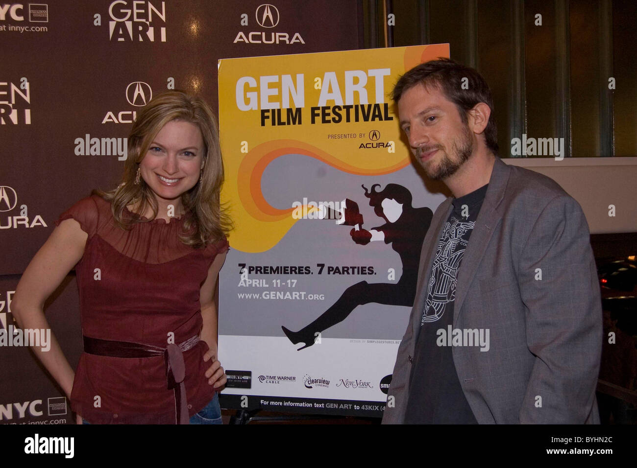 Nicole Forrester und Adam Walden 12. Gen Art jährliche Film Festival ...