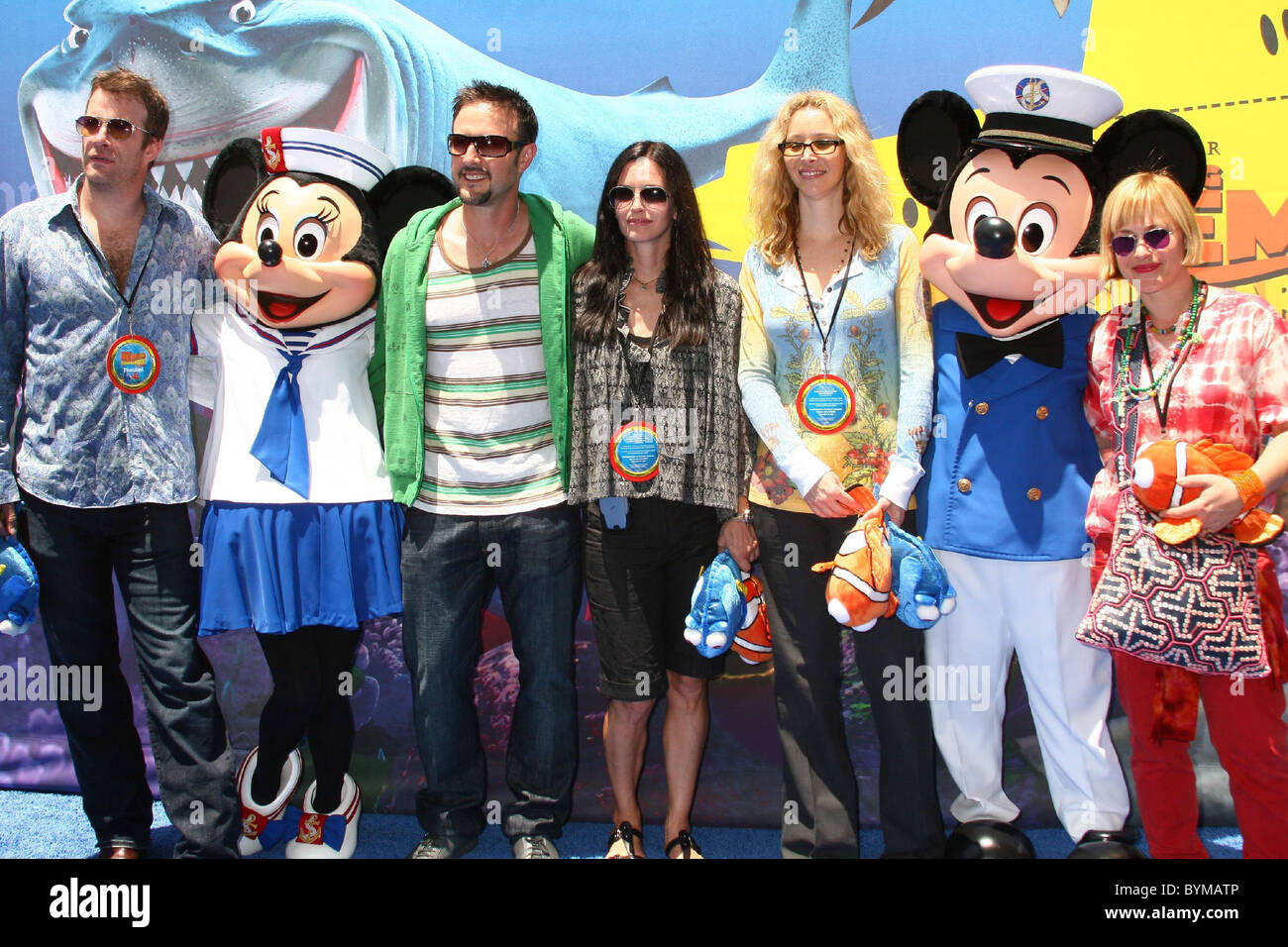 Links nach rechts: Thomas Jane, David Arquette, Courteney Cox, Lisa ...