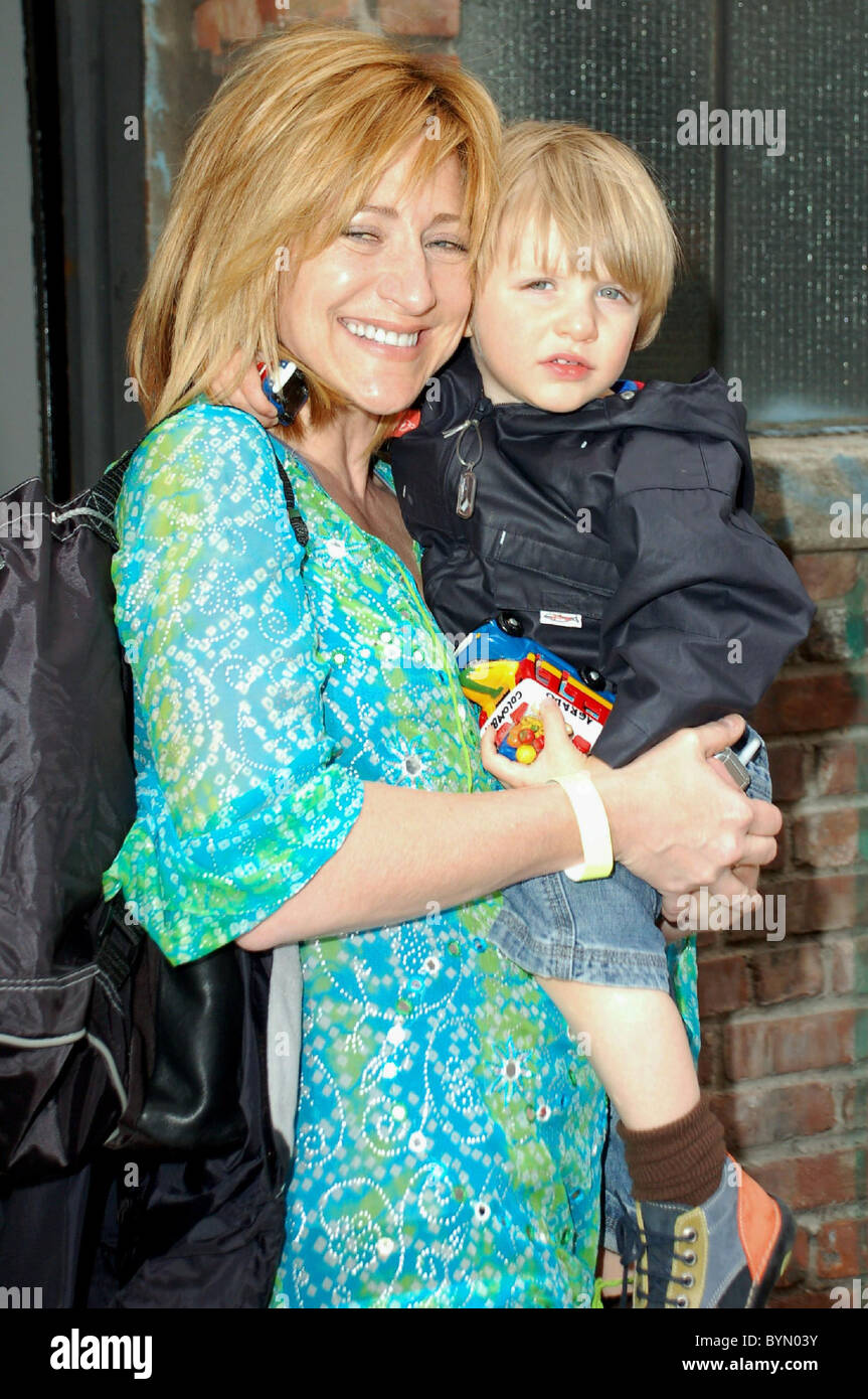 Edie Falco und Anderson Falco Kids for Kids Celebrity Carnival ...