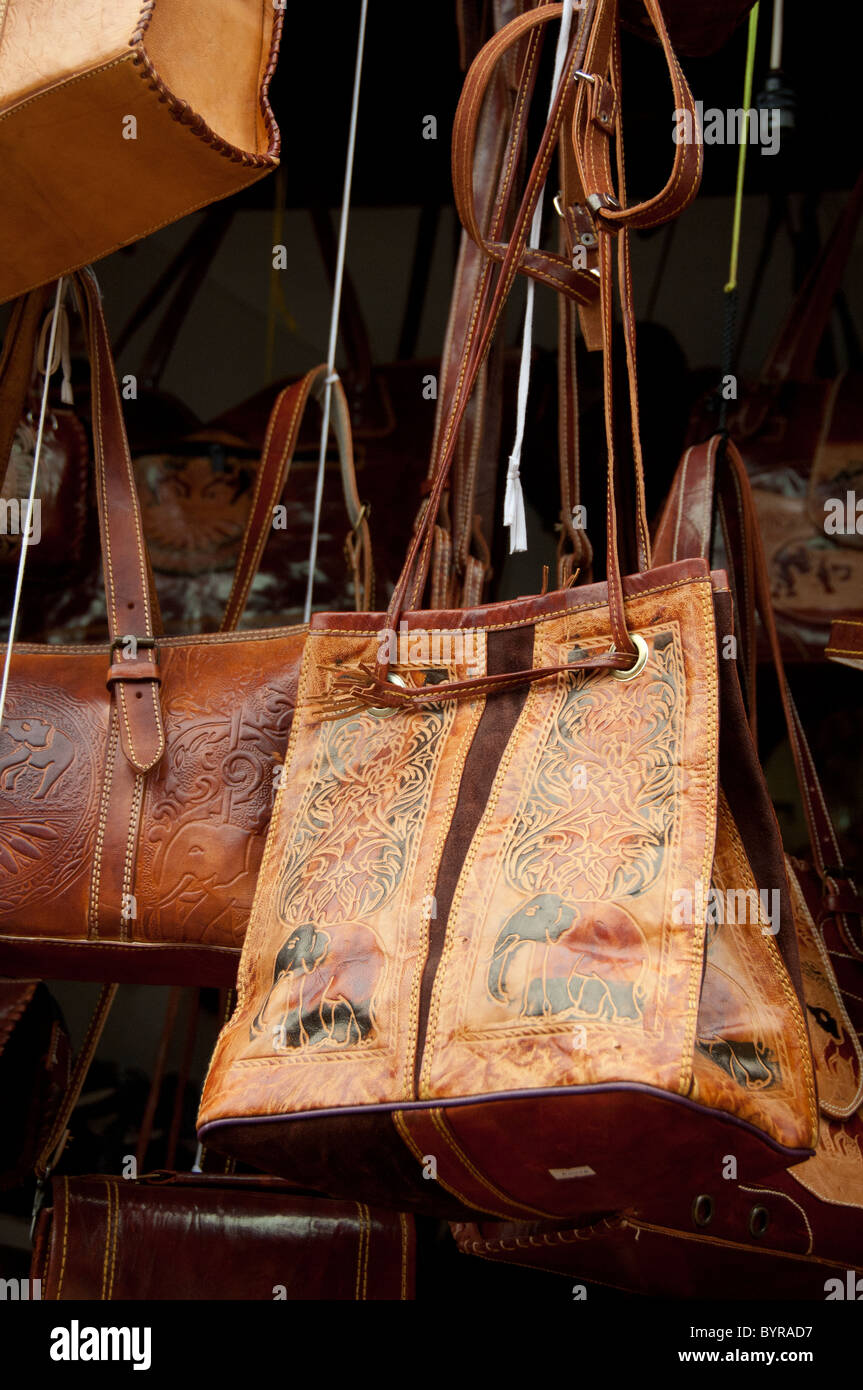 Sri Lanka, Pinnawala Elephant Orphanage. Typische Sri Lanka Souvenirs ...