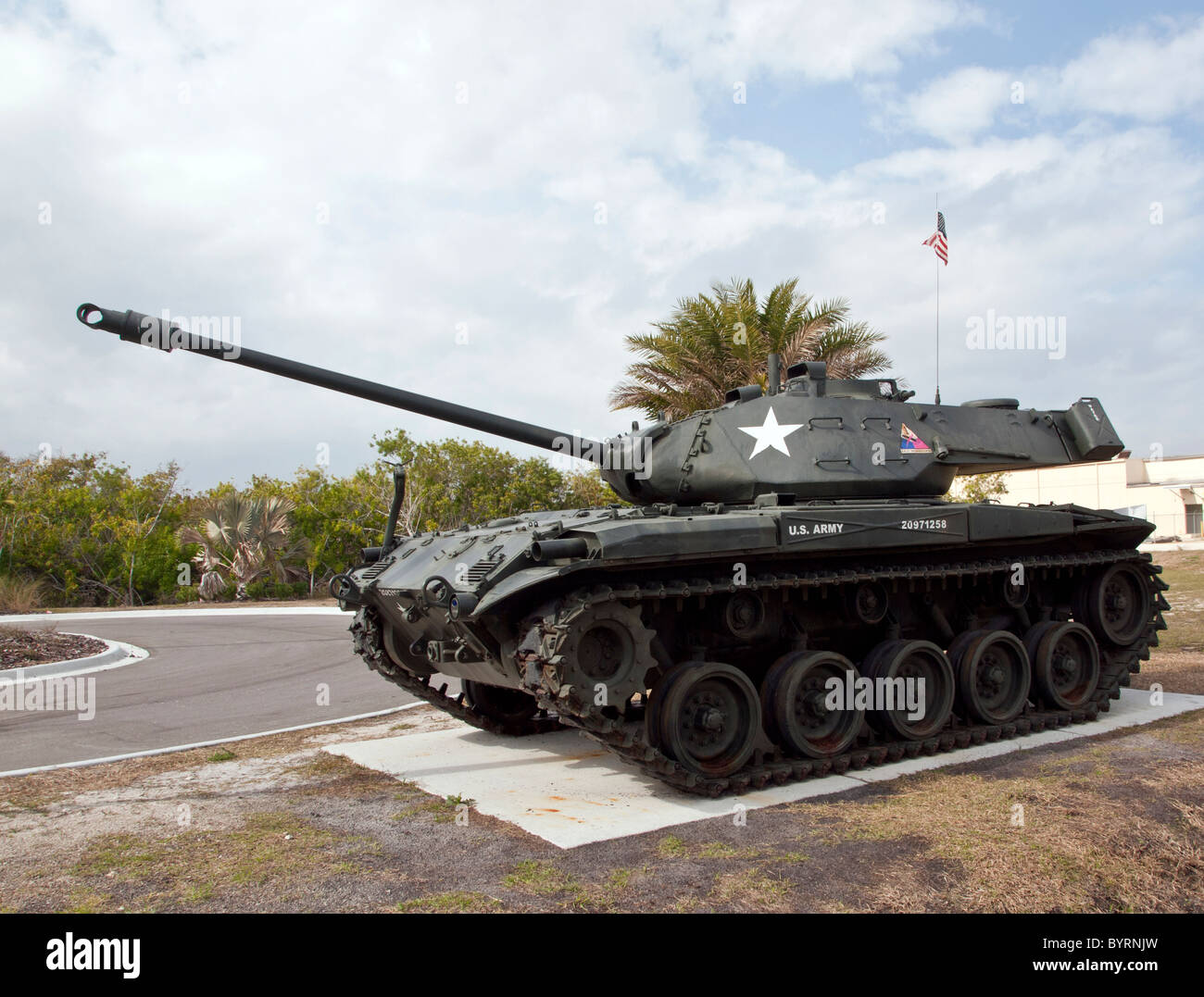 Korea-Krieg U.S. Panzer M41A3 Walker Bulldog in Brevard Veterans ...