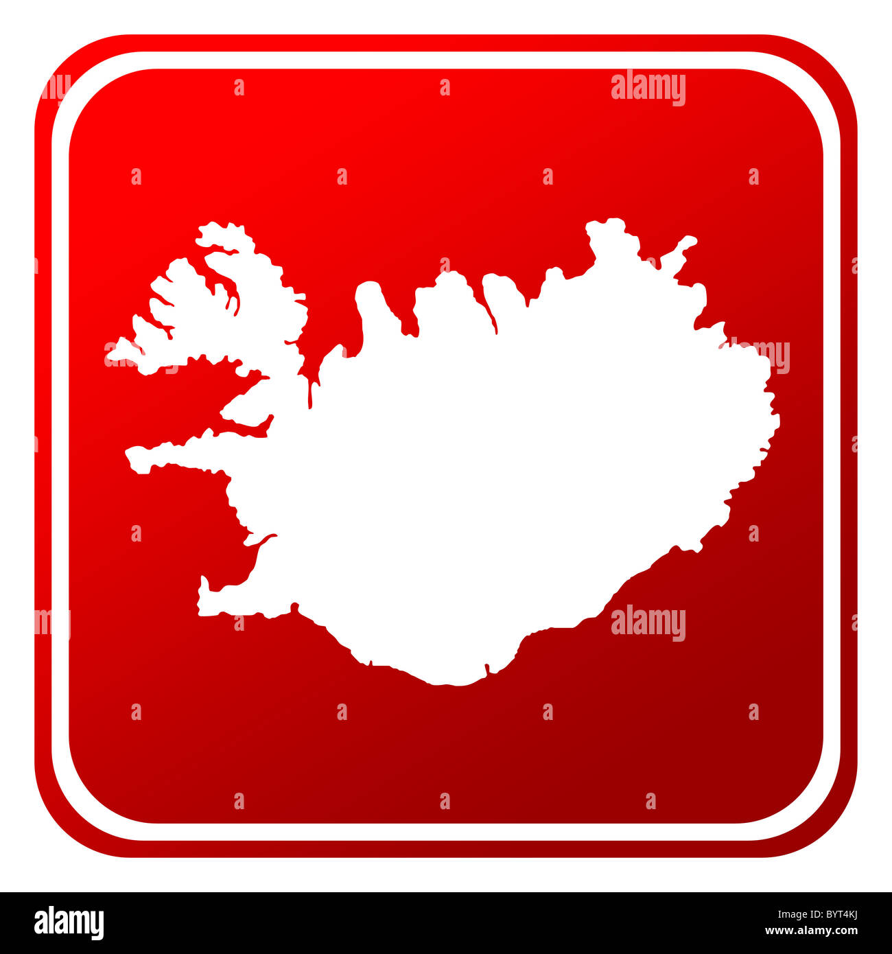 Iceland map -Fotos und -Bildmaterial in hoher Auflösung – Alamy