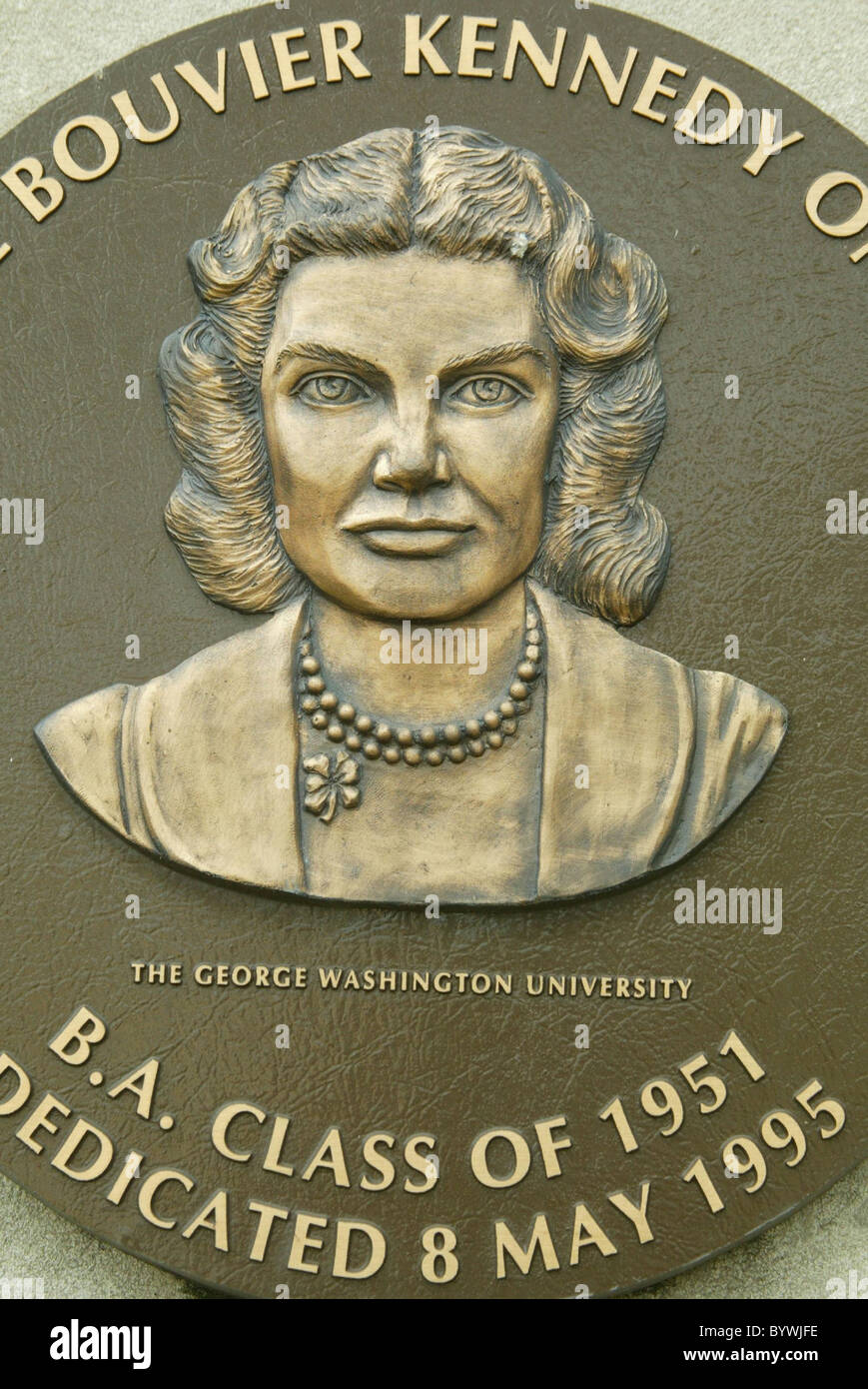 Ehemalige US First Lady Jacqueline Bouvier Kennedy Onassis ist ...