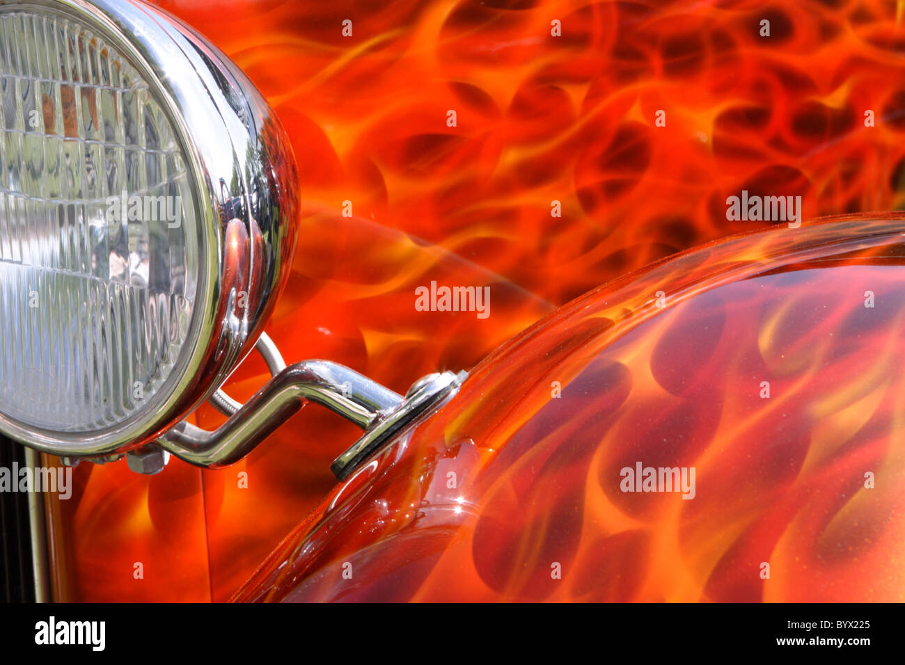 Flamme Lackierung Stockfotos und -bilder Kaufen - Alamy