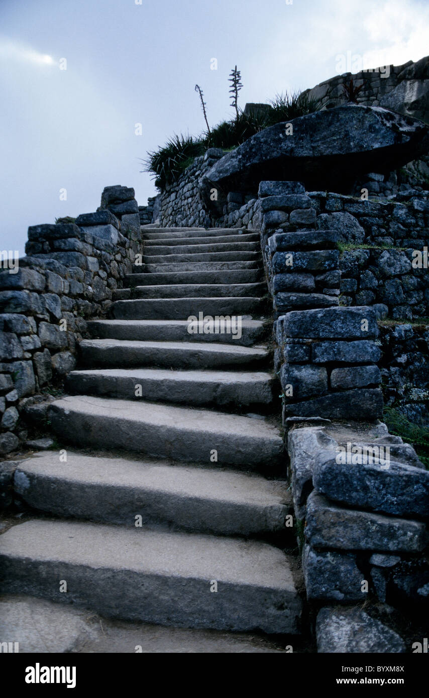 Inka Ruinen auf der UNESCO-Weltkulturerbe Machu Picchu-Sacred Valley ...