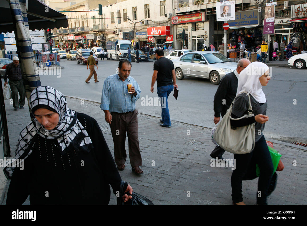 Amman jordan downtown street scene -Fotos und -Bildmaterial in hoher ...