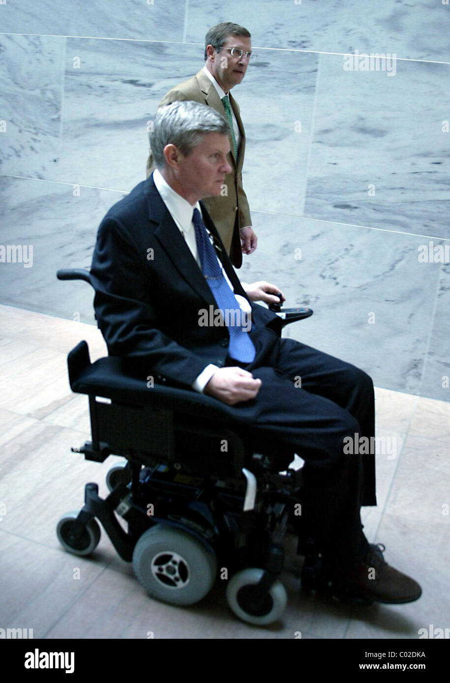 South Dakota demokratische Senator Tim Johnson zurück für seinen ersten ...