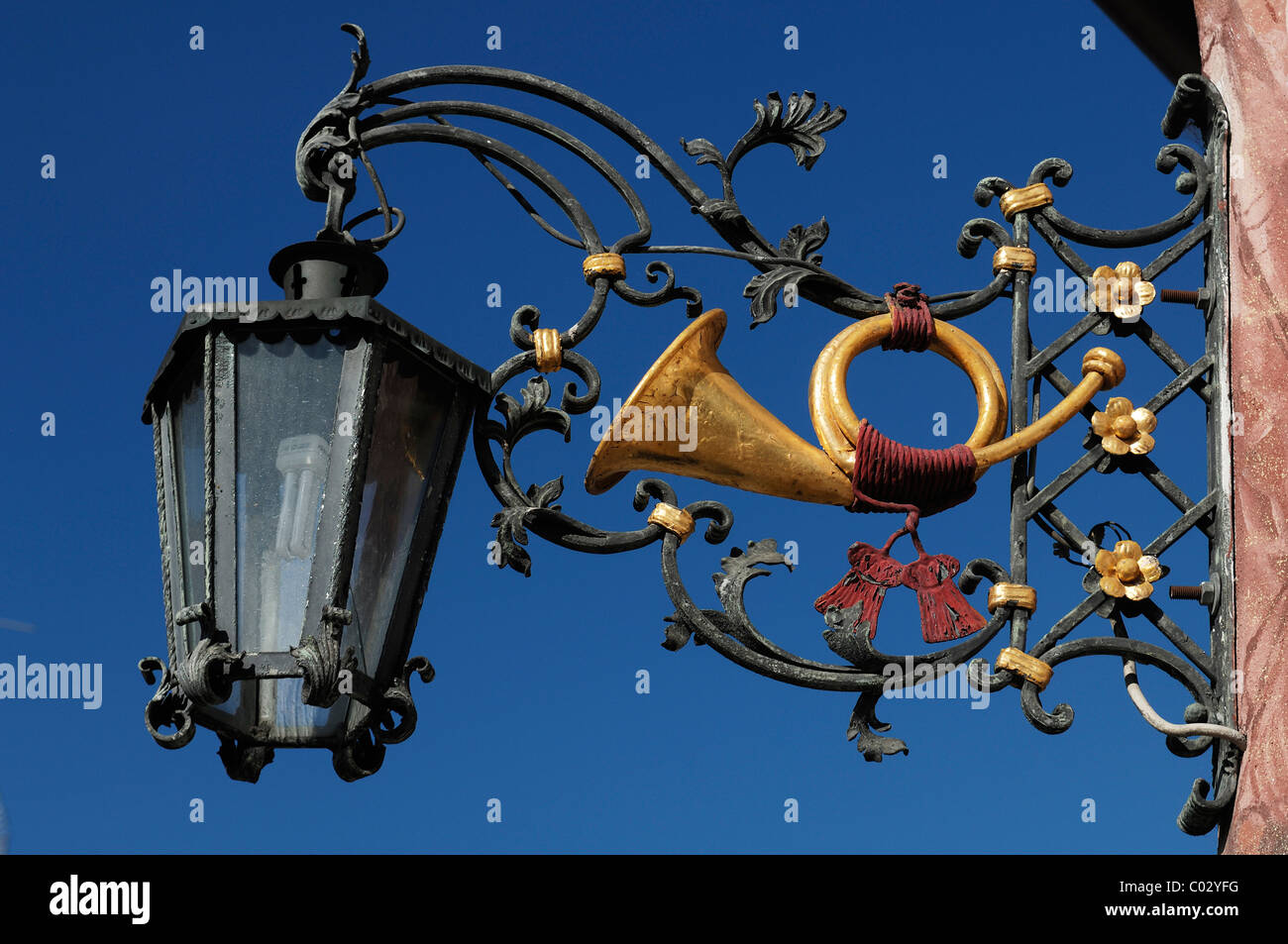 Deutsche Bundespost Mit Posthorn Stockfotos und -bilder Kaufen - Alamy