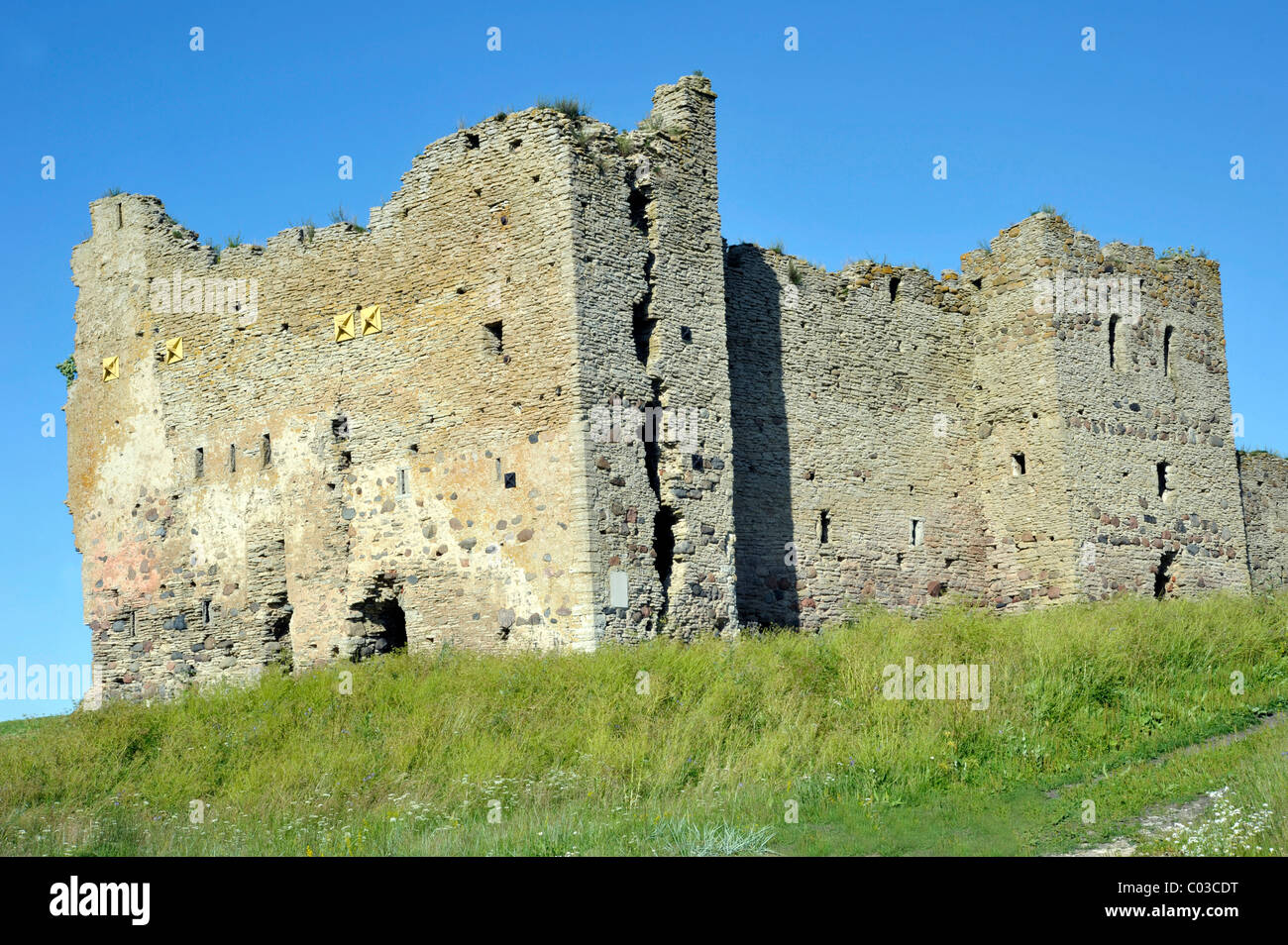 Ruinen der Burg des Ordens der Kreuzritter, Toolse, Estland, Baltikum ...