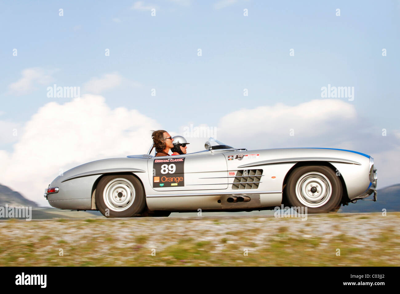 Mercedes Benz 300 SLS, Baujahr 1957, Nockalmstrasse, Ennstal Classic ...
