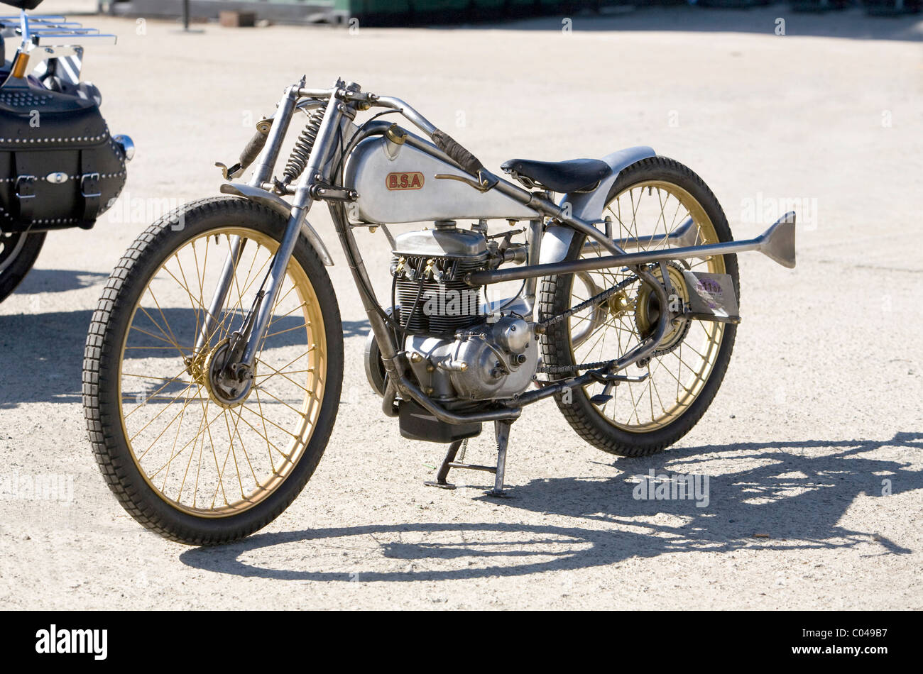 Motorrad Oldtimer BSA Stockfotografie - Alamy
