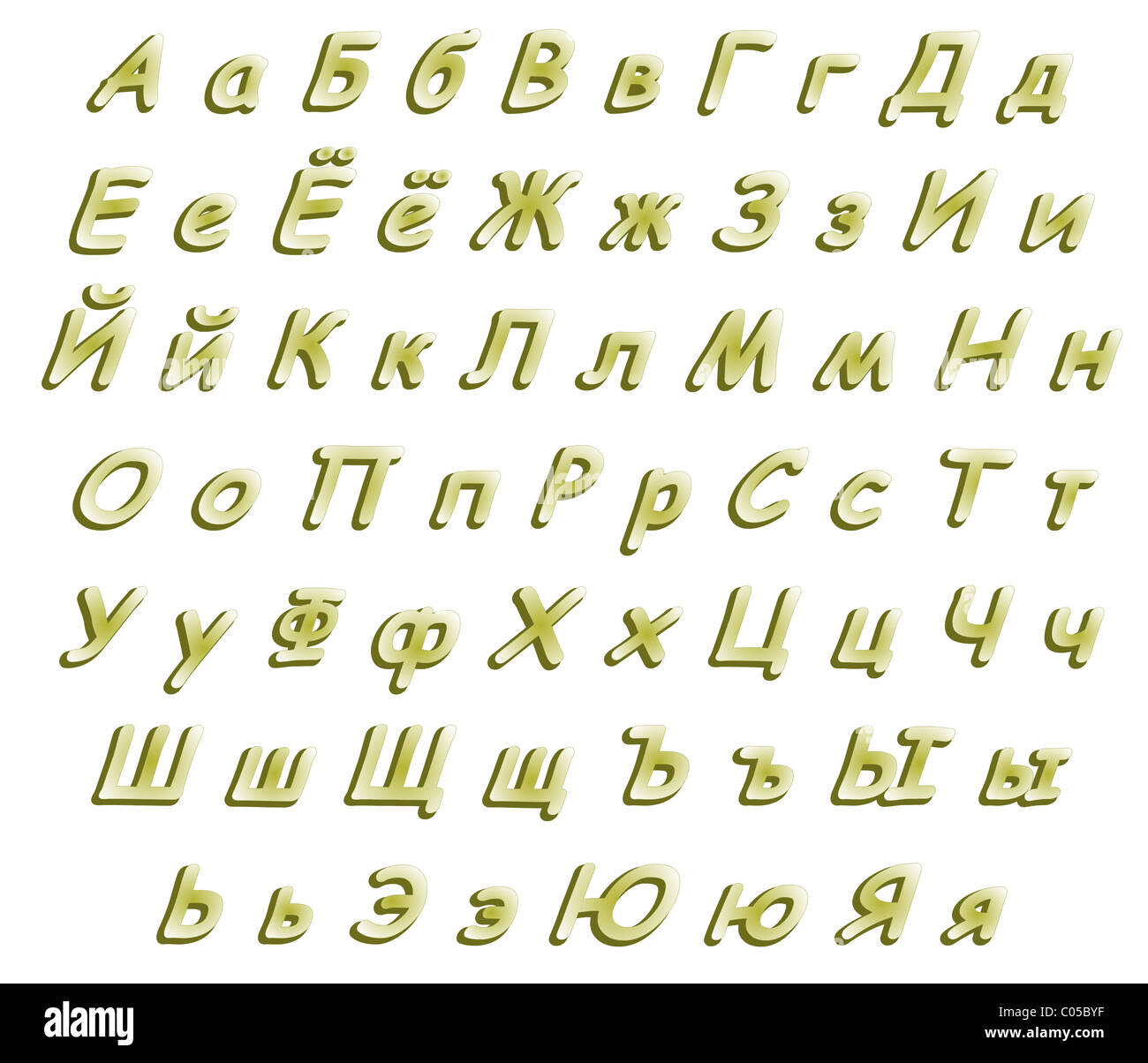 Russisch abc -Fotos und -Bildmaterial in hoher Auflösung – Alamy