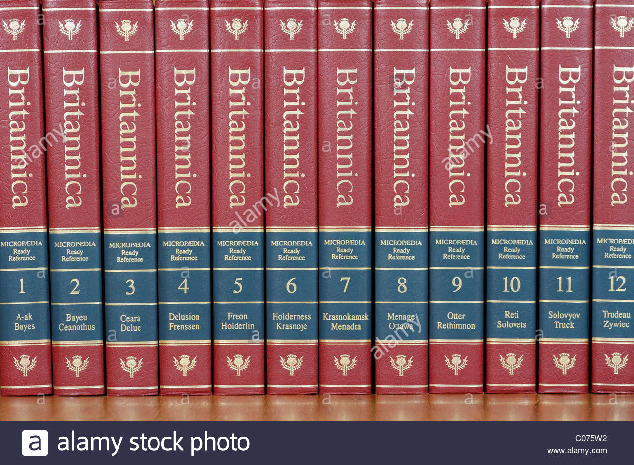 Encyclopedia Britannica Stockfotos und -bilder Kaufen - Alamy