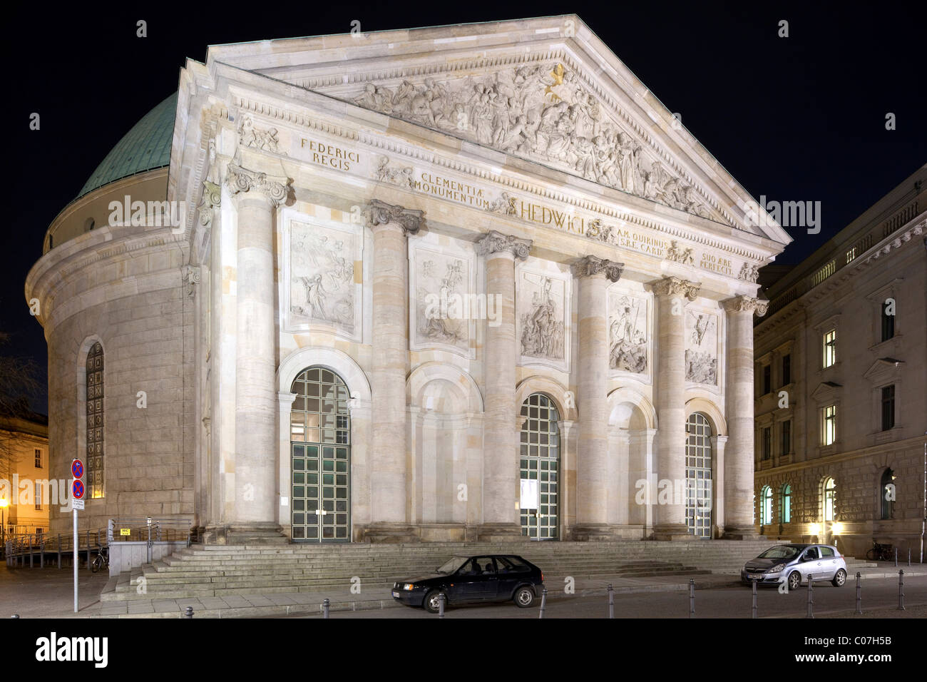 St. Hedwigs Kathedrale Mitte Bezirk, Berlin, Deutschland, Europa ...