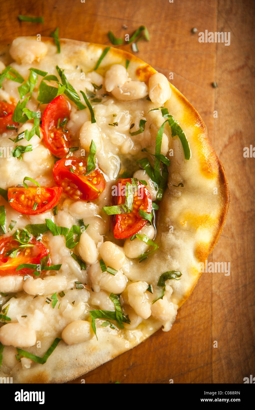 Dünne und knusprige Kruste Pizza mit vorbereitet von Gianni Scappin ...