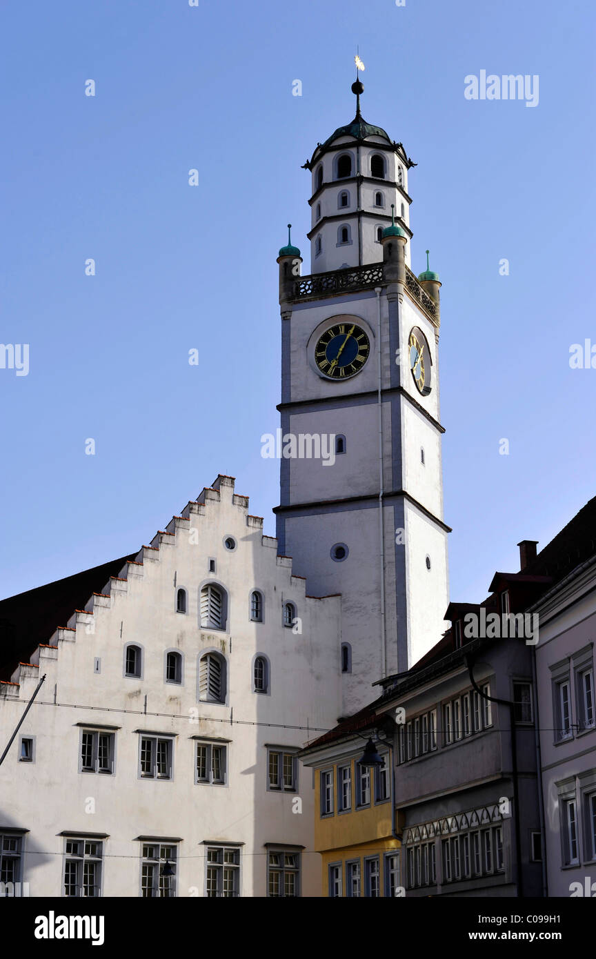 Blaserturm Guard tower, Waaghaus, Rathaus, Marienplatz quadratisch ...