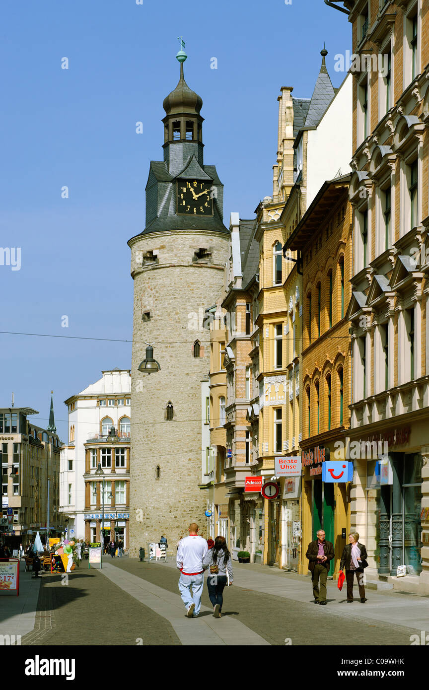 Leipziger Turm Turm, Halle, Sachsen-Anhalt, Deutschland, Europa ...