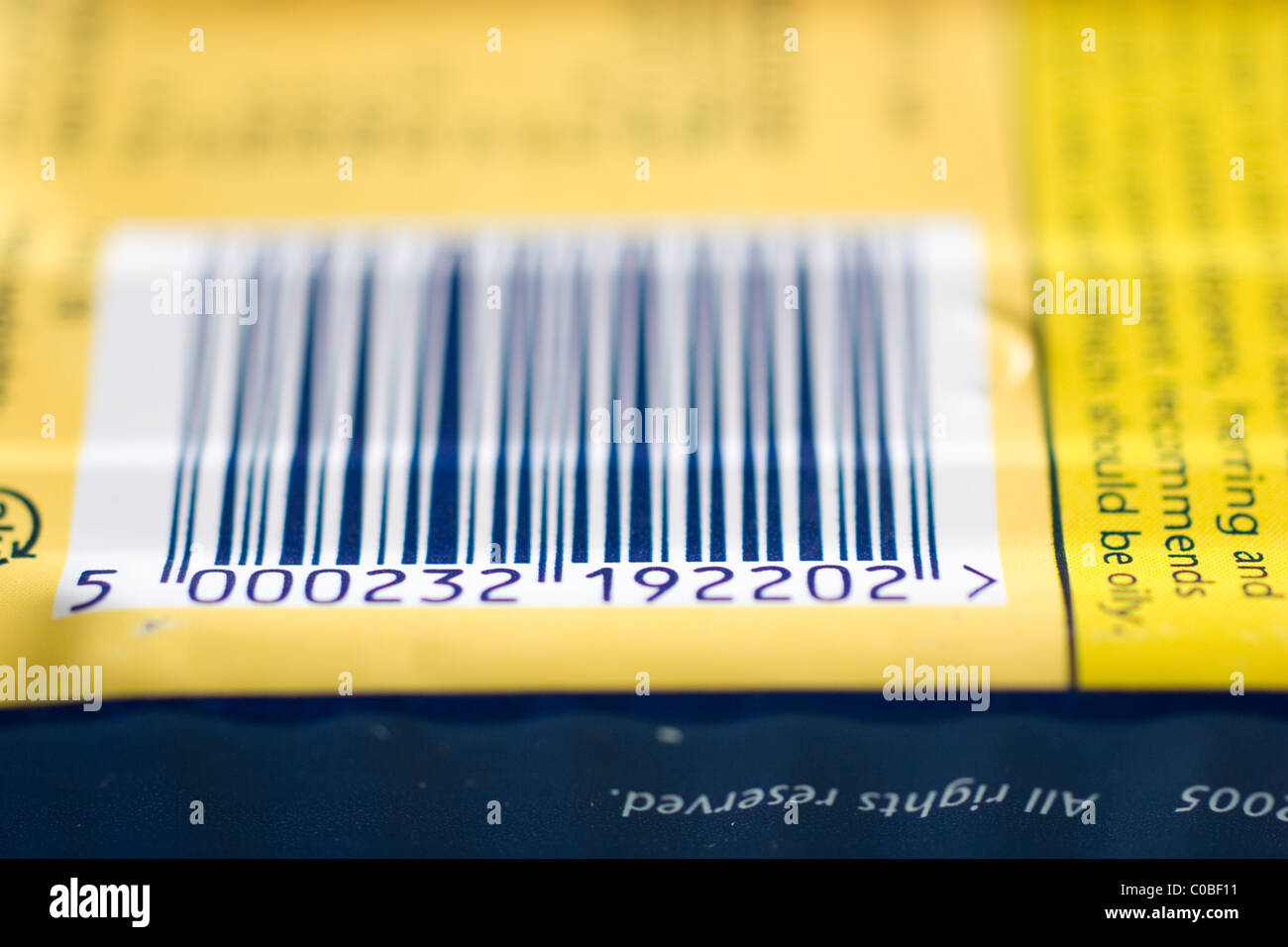 Lebensmittel barcode -Fotos und -Bildmaterial in hoher Auflösung – Alamy