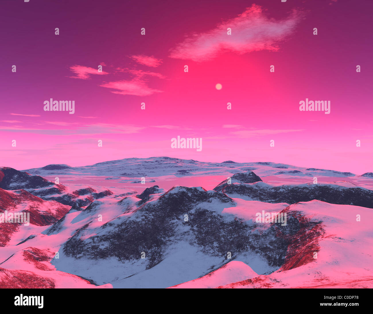 Orbiting a red dwarf star -Fotos und -Bildmaterial in hoher Auflösung ...