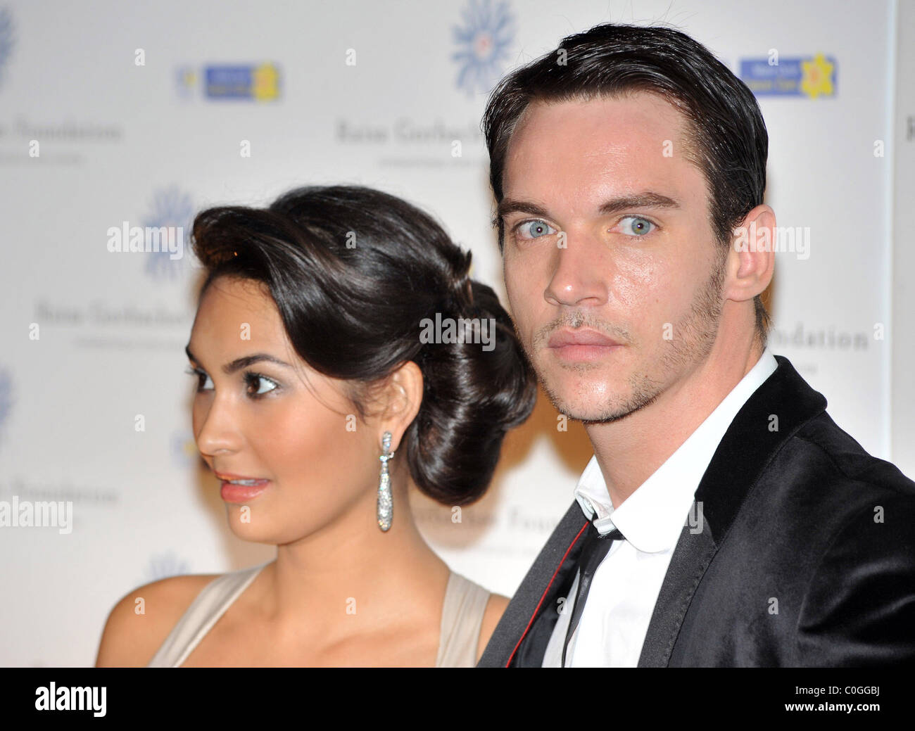 Reena Hammer und Jonathan Rhys Meyers an Raisa Gorbachev Foundation ...