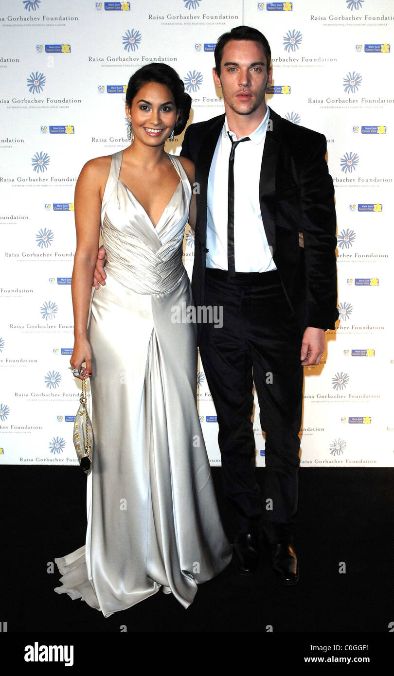 Reena Hammer und Jonathan Rhys Meyers an Raisa Gorbachev Foundation ...