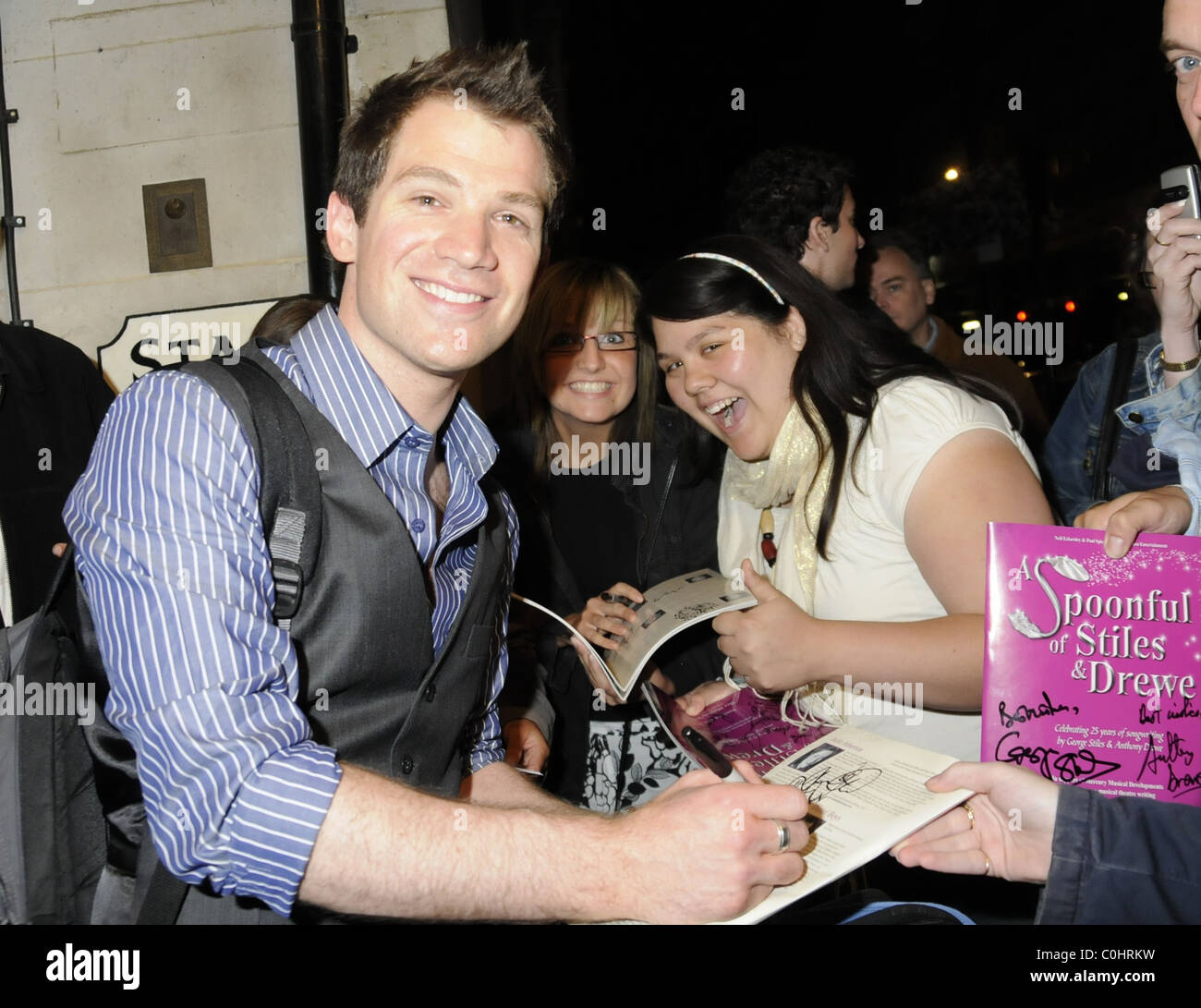 Daniel Boys "Einen Löffel Stiles und Drewe" am Her Majesty Theatre, wir ...