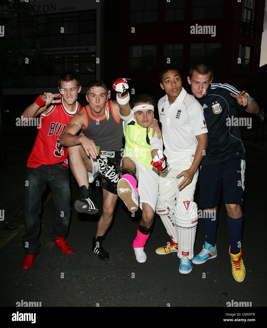 Elliot Tittensor, Luke Tittensor, James Baxter, David Richter protzigen ...