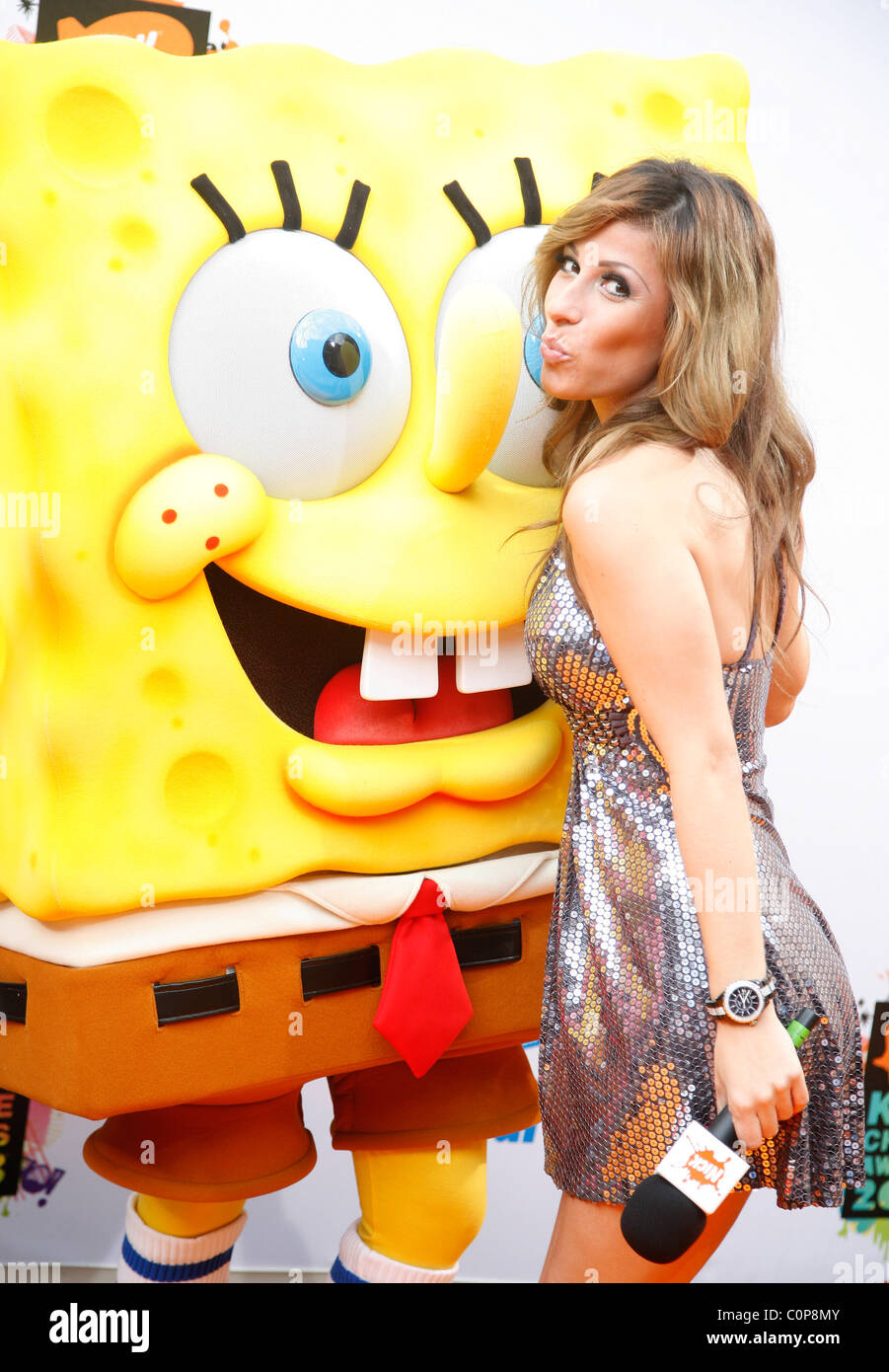 SpongeBob, Gülcan Kamps Deutsch Kids Choice Awards 2008 im Movie Park ...