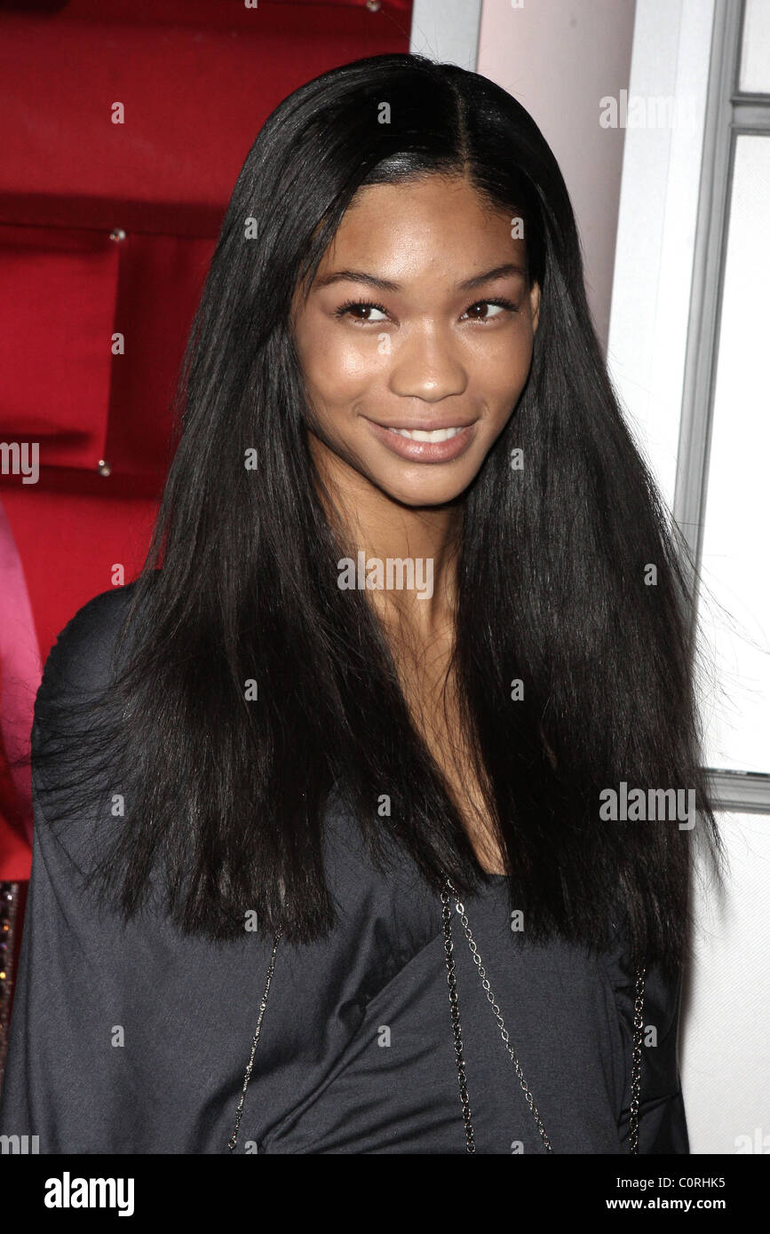 Chanel Iman, besucht die grand Opening Feier für die neue Victorias ...