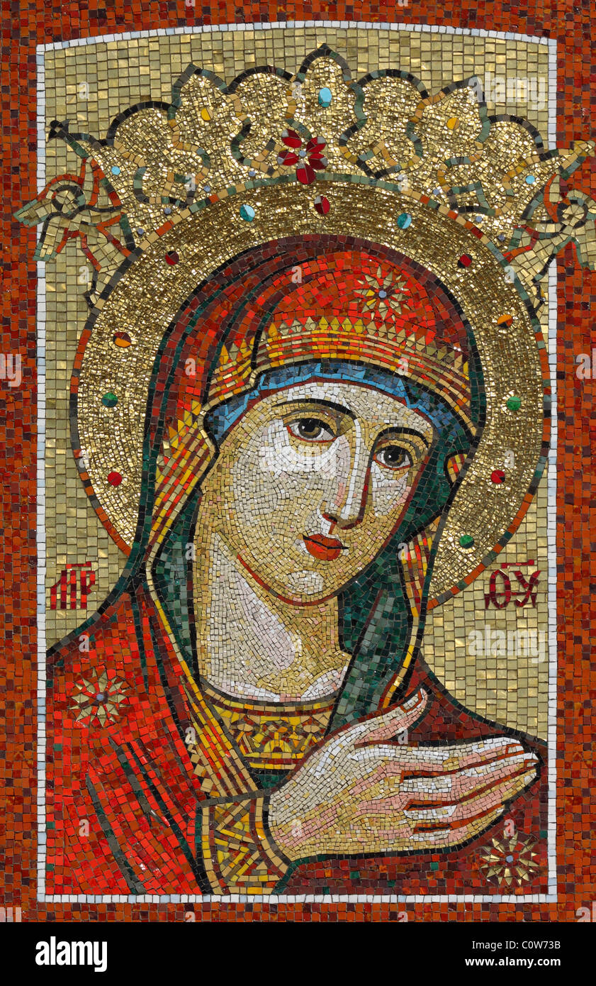 Maria die mutter gottes ikone -Fotos und -Bildmaterial in hoher ...
