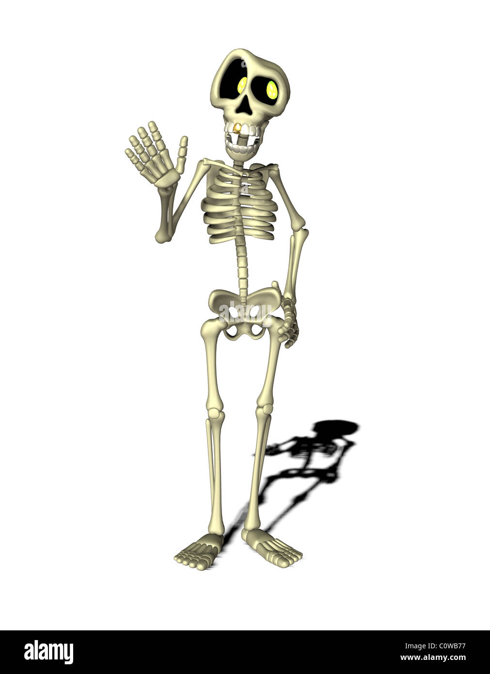 Skeleton cartoon -Fotos und -Bildmaterial in hoher Auflösung – Alamy