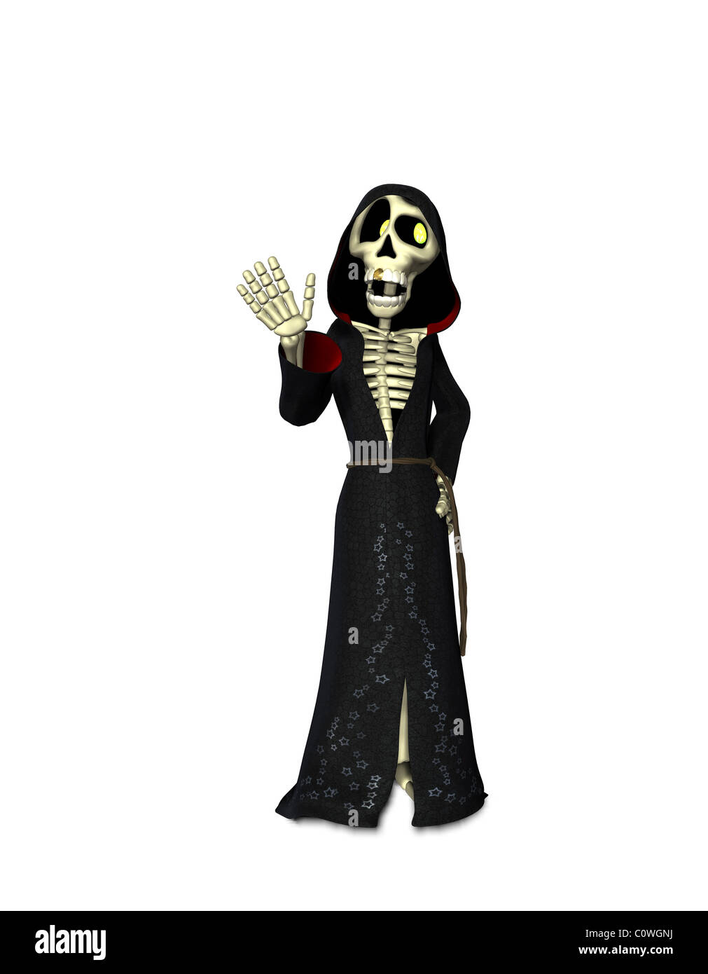 Skeleton comic style illustration -Fotos und -Bildmaterial in hoher ...