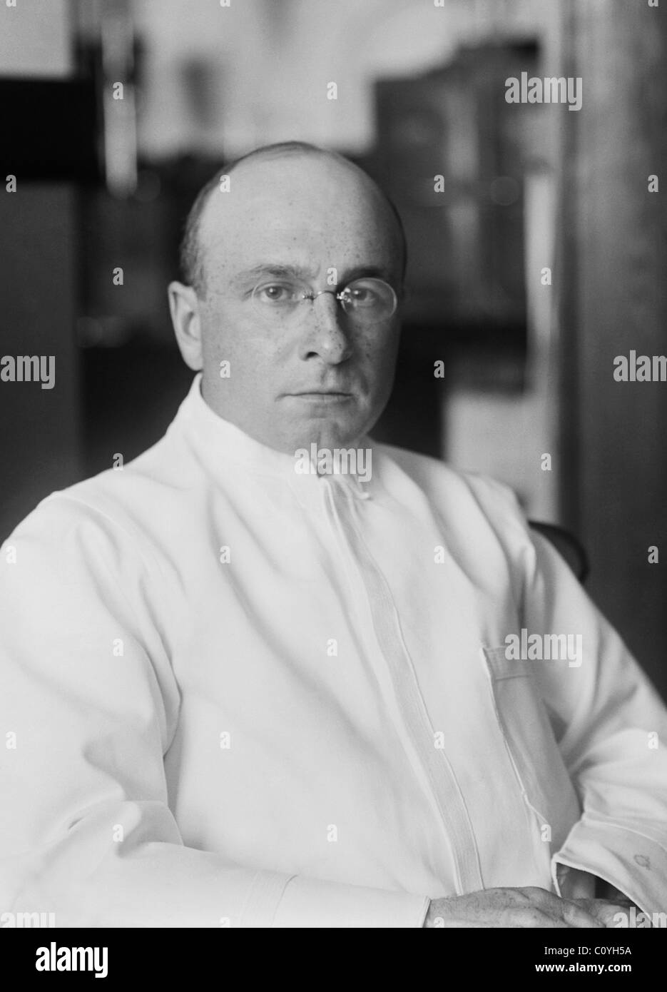 Französischer Chirurg, Biologe und Eugeniker Alexis Carrel (1873-1944 ...