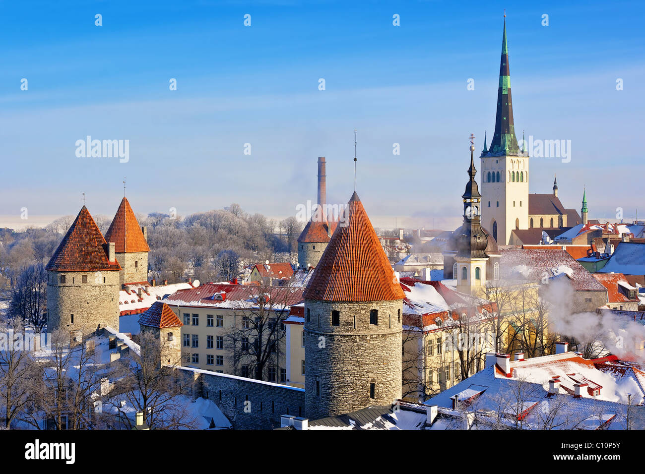 Altstadt. Tallinn, Estland Stockfotografie - Alamy