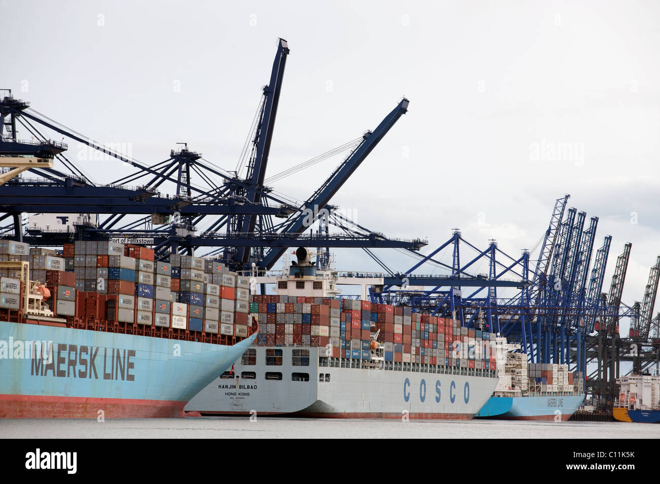 Maersk containerschiffe -Fotos und -Bildmaterial in hoher Auflösung – Alamy