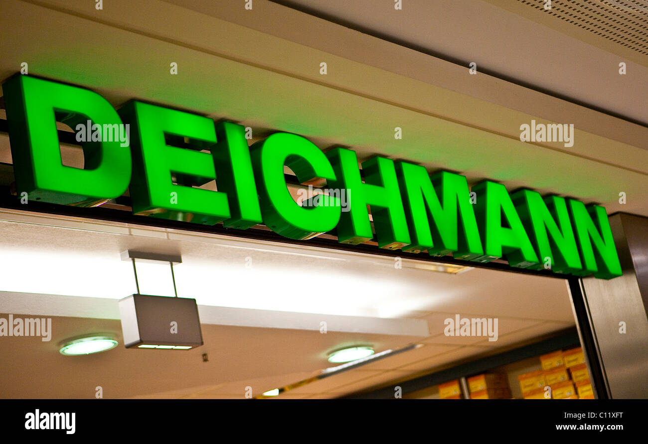 Deichmann Logo Stockfotos und -bilder Kaufen - Alamy
