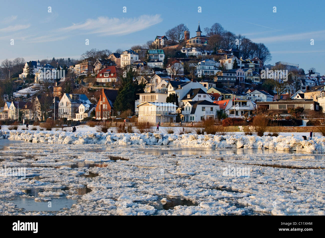 Hamburg Blankenese Beach Stockfotos und -bilder Kaufen - Alamy