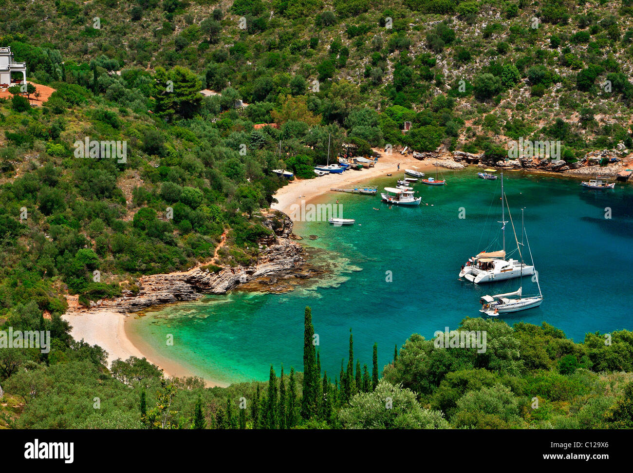 Vathy ithaca insel -Fotos und -Bildmaterial in hoher Auflösung – Alamy