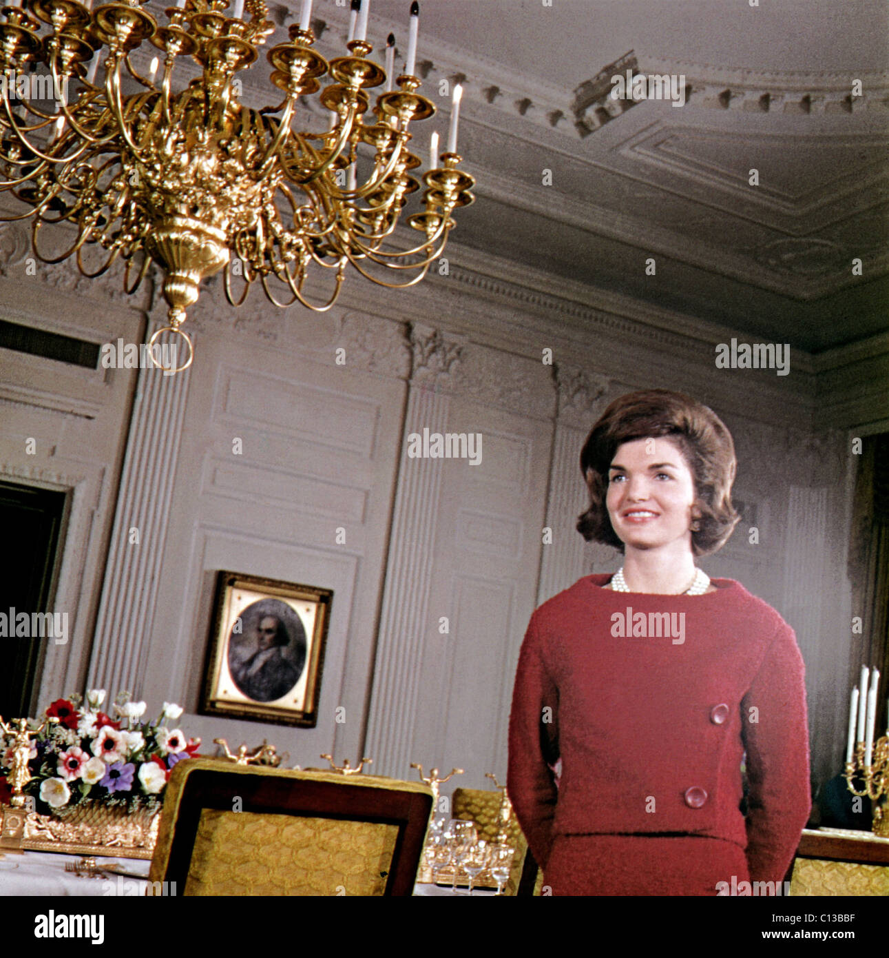 Jacqueline kennedy white house -Fotos und -Bildmaterial in hoher ...
