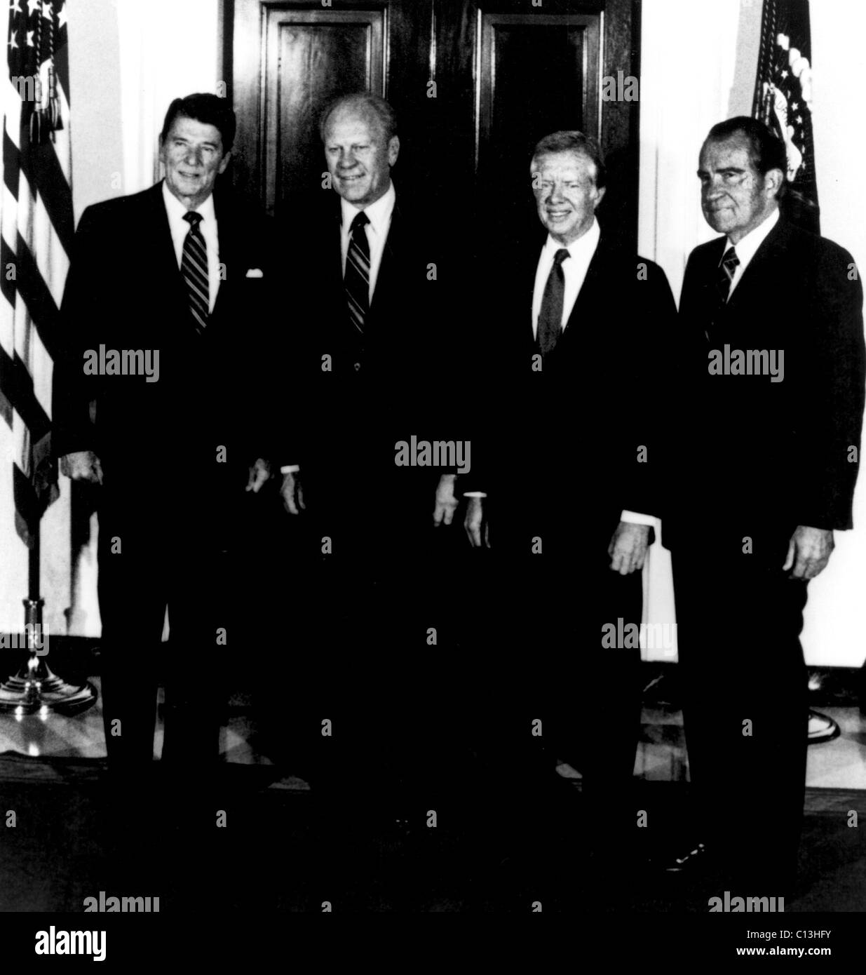 Former presidents ford nixon carter -Fotos und -Bildmaterial in hoher ...