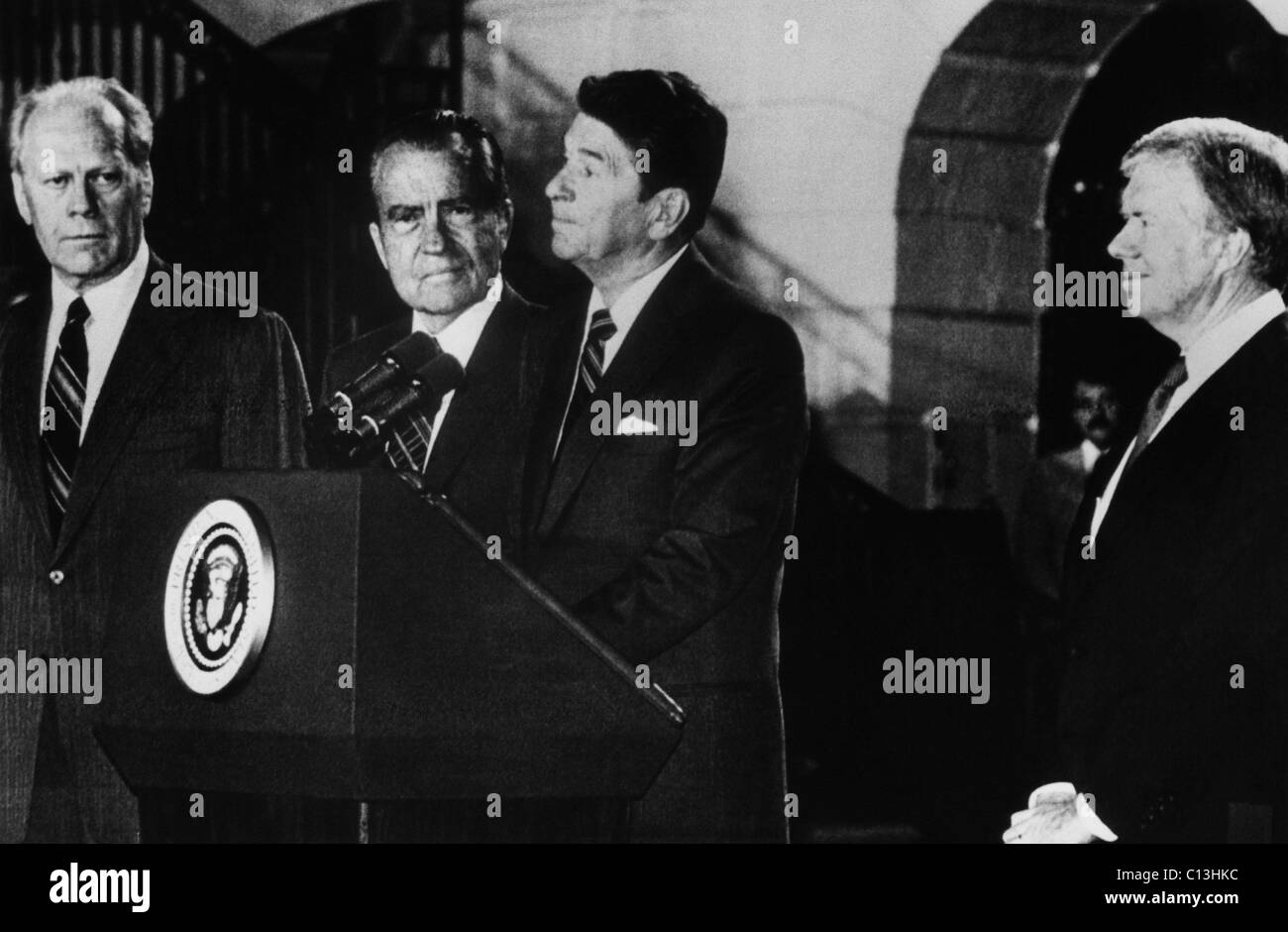 Former presidents ford nixon carter -Fotos und -Bildmaterial in hoher ...