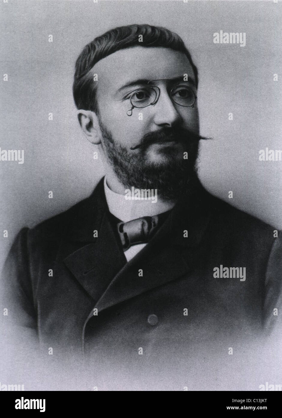 Alfred Binet (1857-1911), französischer Psychologe Test Maßnahme ...