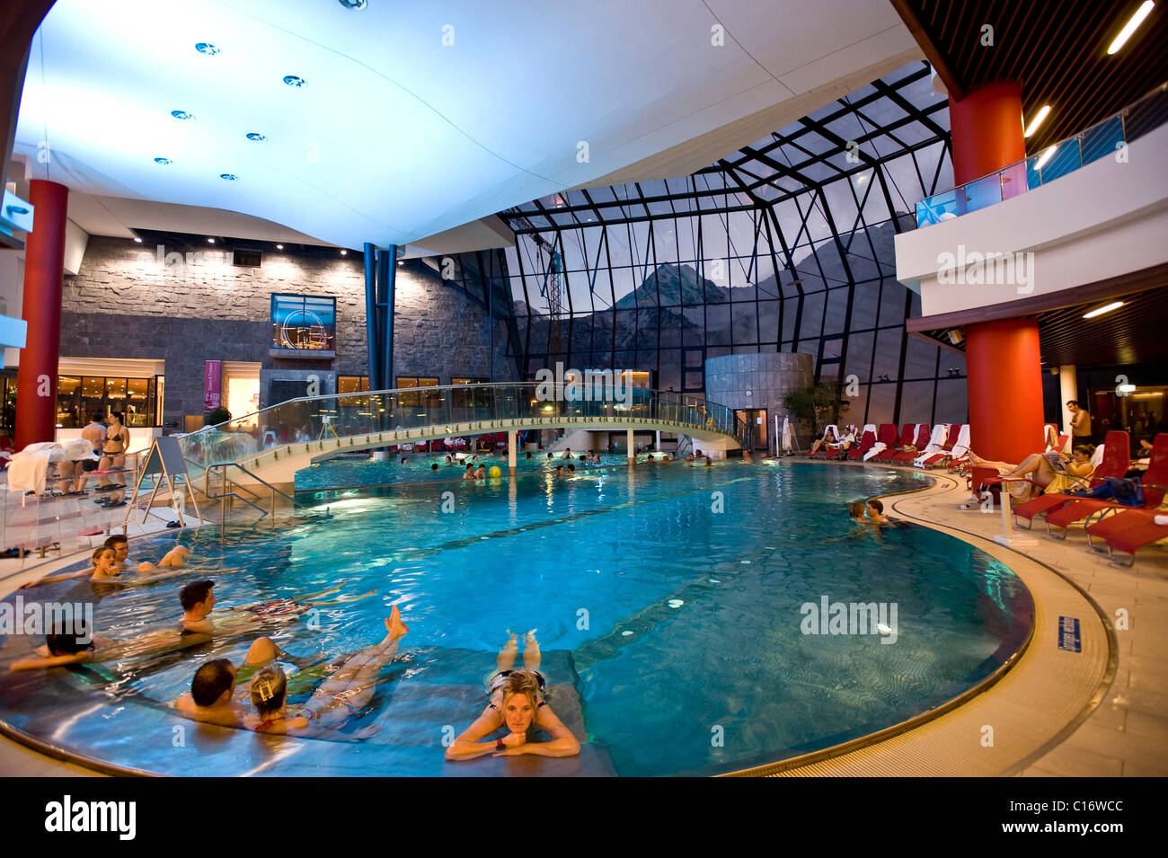 Spa, Aquadome Längenfeld Ötztal Tal, Tirol, Österreich, Europa ...